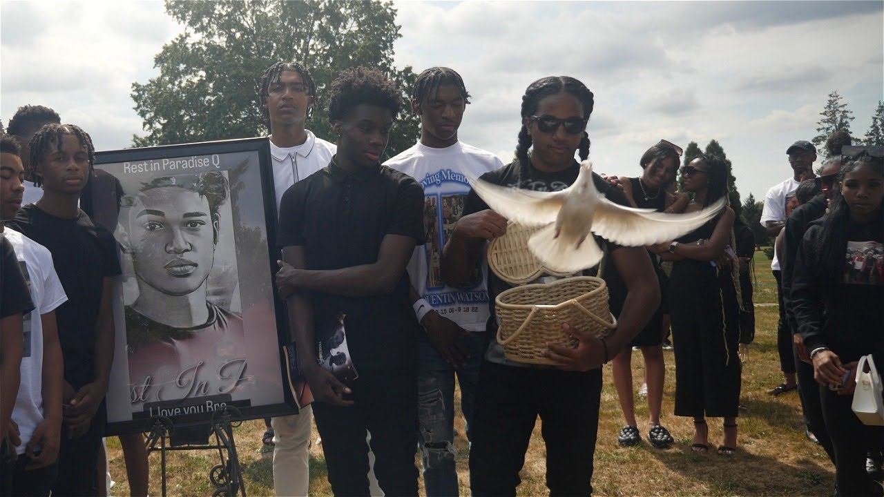 Quinten Watson III Tribute – Funeral Dove Release - YouTube