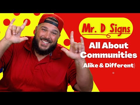 Sign Language | Communities Alike & Different | Deaf and Hard of ...
