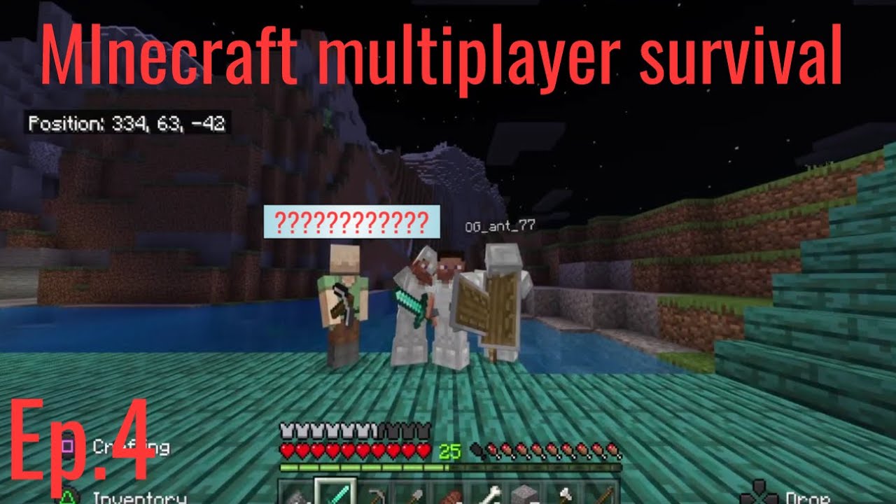 Minecraft 1.16 Multiplayer Survival Ep.4 A new member - YouTube