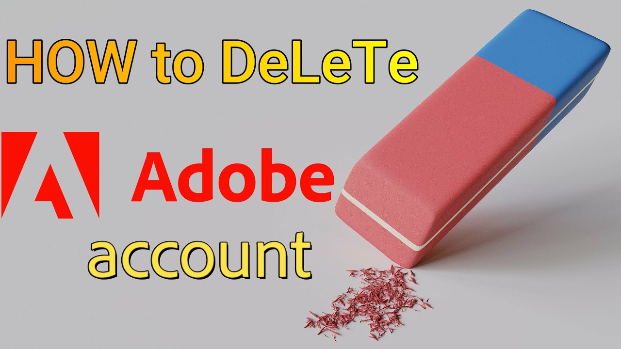 How To Delete Adobe Account 2022 YouTube How To Delete Adobe Account 2022 YouTube