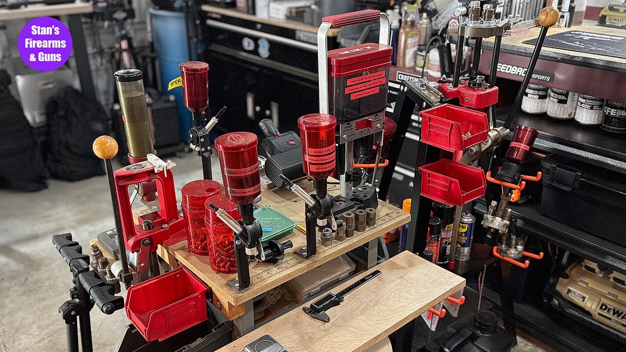 Stan's Reloading Station !! - YouTube