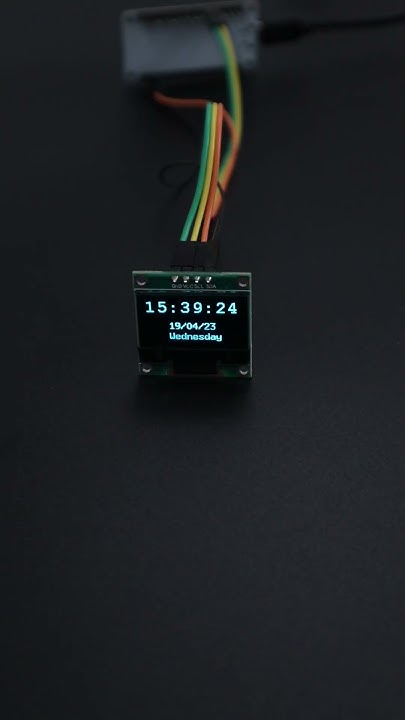 Never Be Late Again: Build Your Own NTP Clock With NodeMCU and ChatGPT Generated Code - YouTube