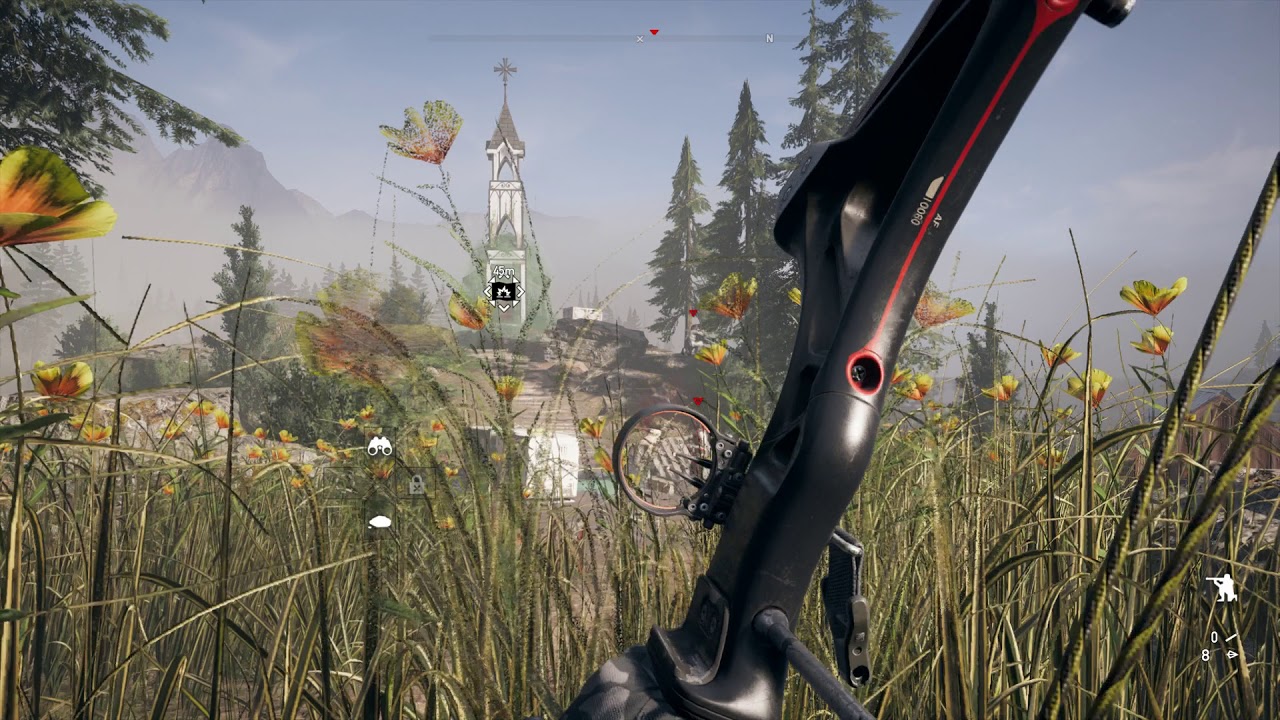 Far Cry 5 - The Resistence: Destroy Cult Shrine: Compound Bow & Remote ...