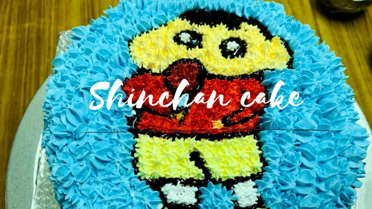 Shin Chan Theme Cake|Tender Coconut Cake|Tender Coconut with Shin Chan ...