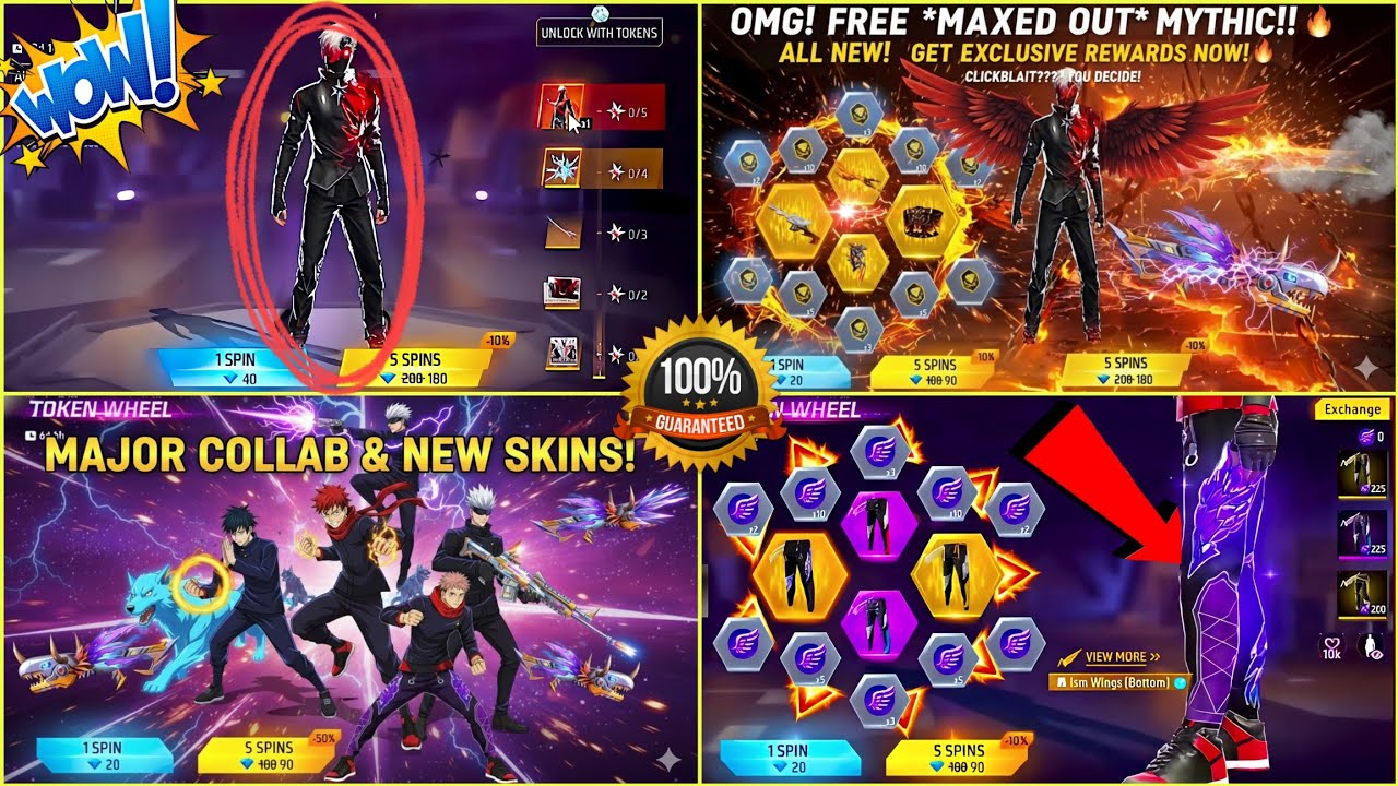 🔥 Free Fire New Event 😍 Angelic Pant Return Confirm Date + Legendary ...