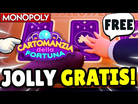 Come AVERE TANTE JOLLY GRATIS! FINIRE il NUOVO EVENTO CARTOMANZIA della FORTUNA!-Monopoly GO ITA!
