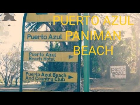 PANIMAN BEACH IN PUERTO AZUL located at Ternate Cavite - YouTube