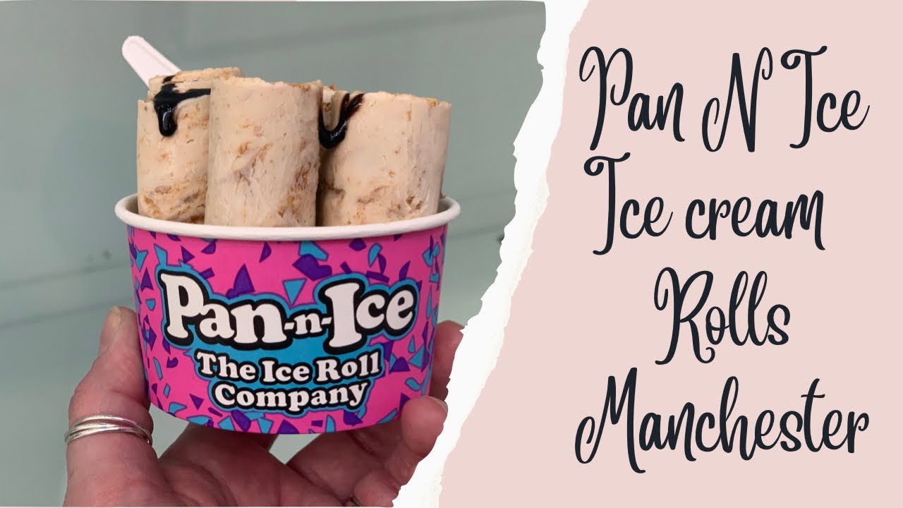 Pan N Ice Ice cream Rolls, Manchester Arndale - YouTube