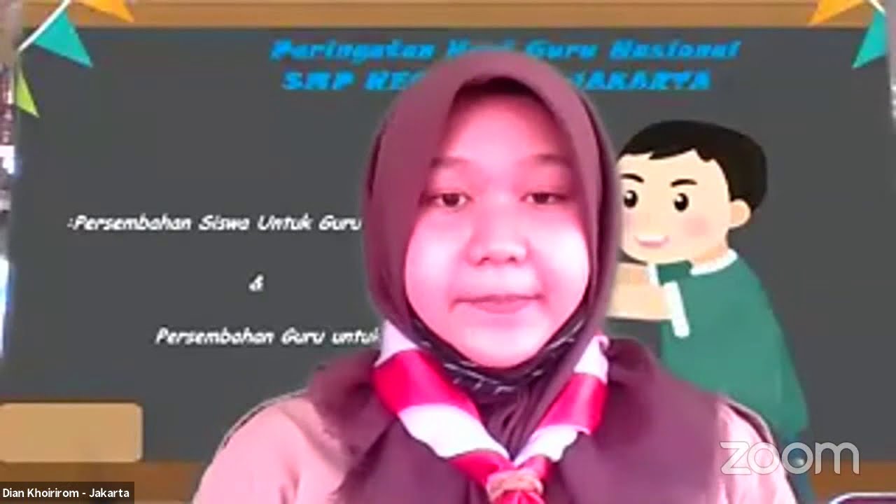 SMPN 173 JAKARTA's Zoom Meeting - YouTube