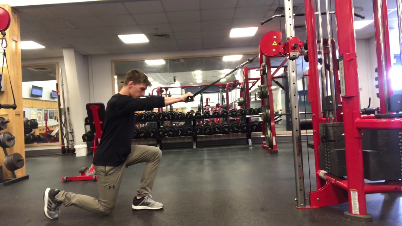 Split Squat to Row - YouTube