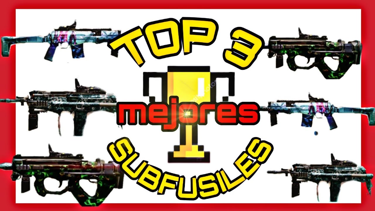 ⭕TOP 3 MEJORES SUBFUSILES COD MOBILE | por Kennet 2504 🔫 - YouTube
