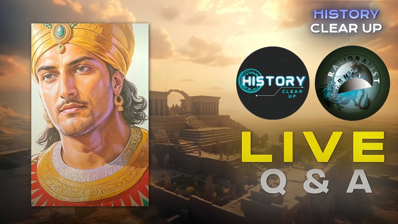 LIVE 5 | QNA 1 Open Topic Discussion On History Ft Archaeologist Abhay Agyat - YouTube