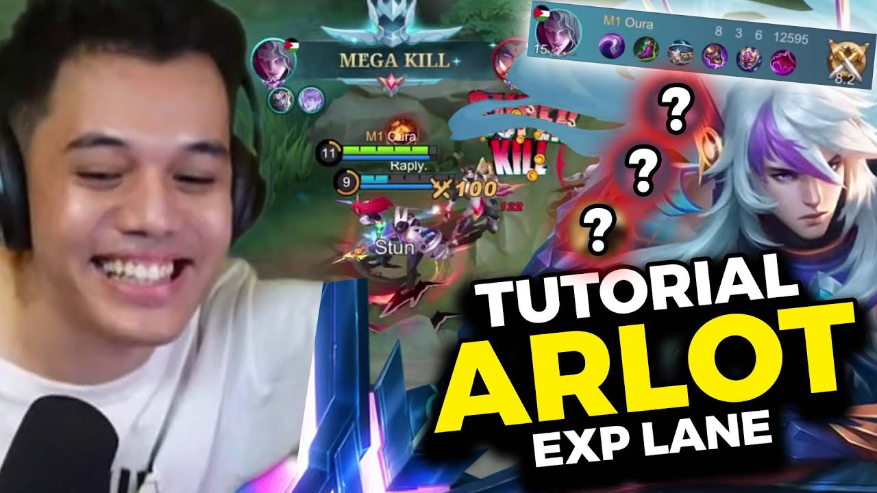 Tutorial ARLOT Semi Tank Di EXP LANE!! Ini Build Paling Gila!! - Mobile ...