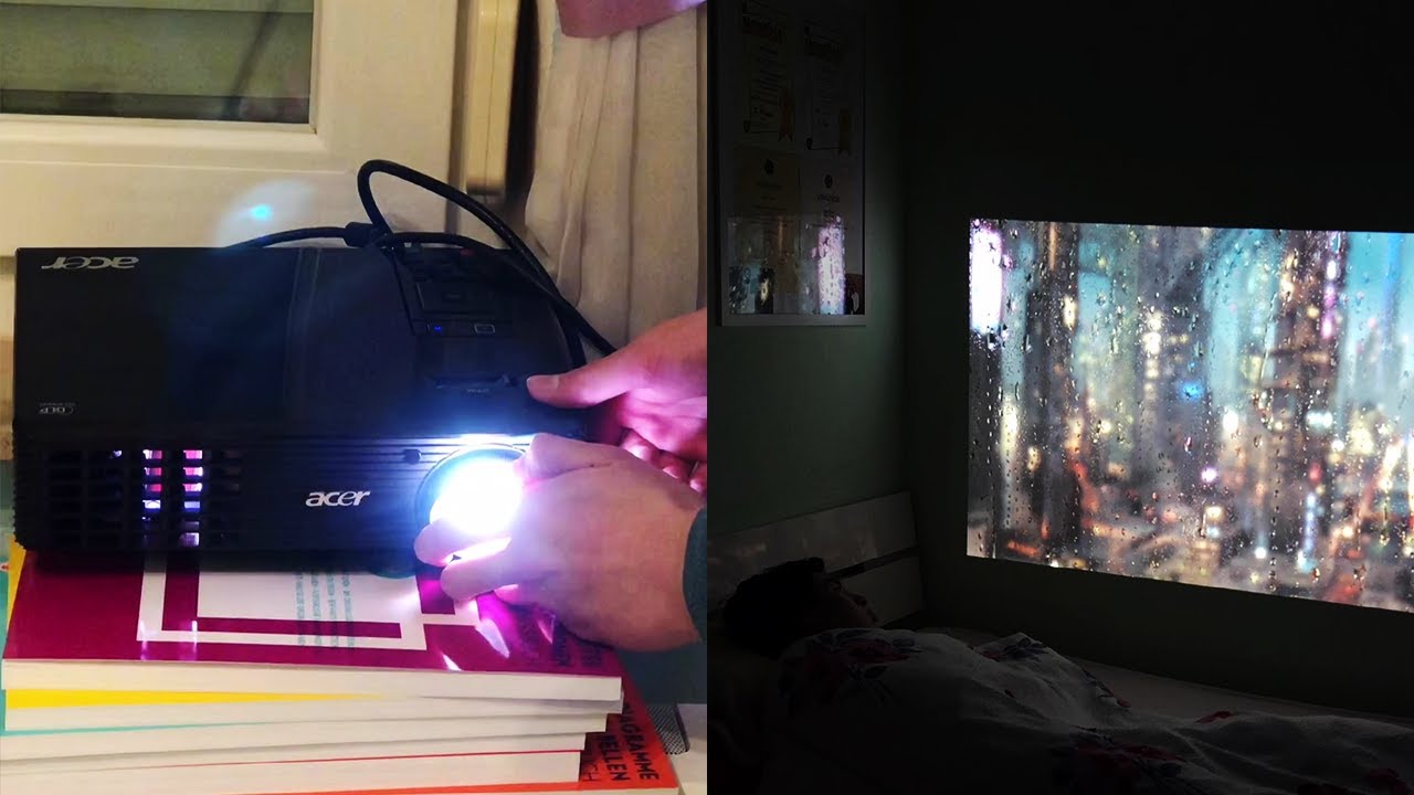 Fake Window Challenge' With Projector || WooGlobe - YouTube