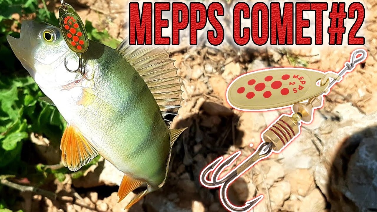 ТОП ВЕРТУШКА НА ОКУНЯ! MEPPS COMET#2 - YouTube