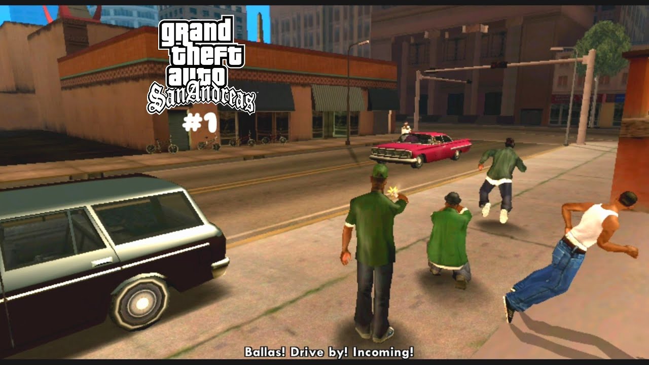 Grand Theft Auto San Andreas First Mission -#1 Android Gameplay - YouTube