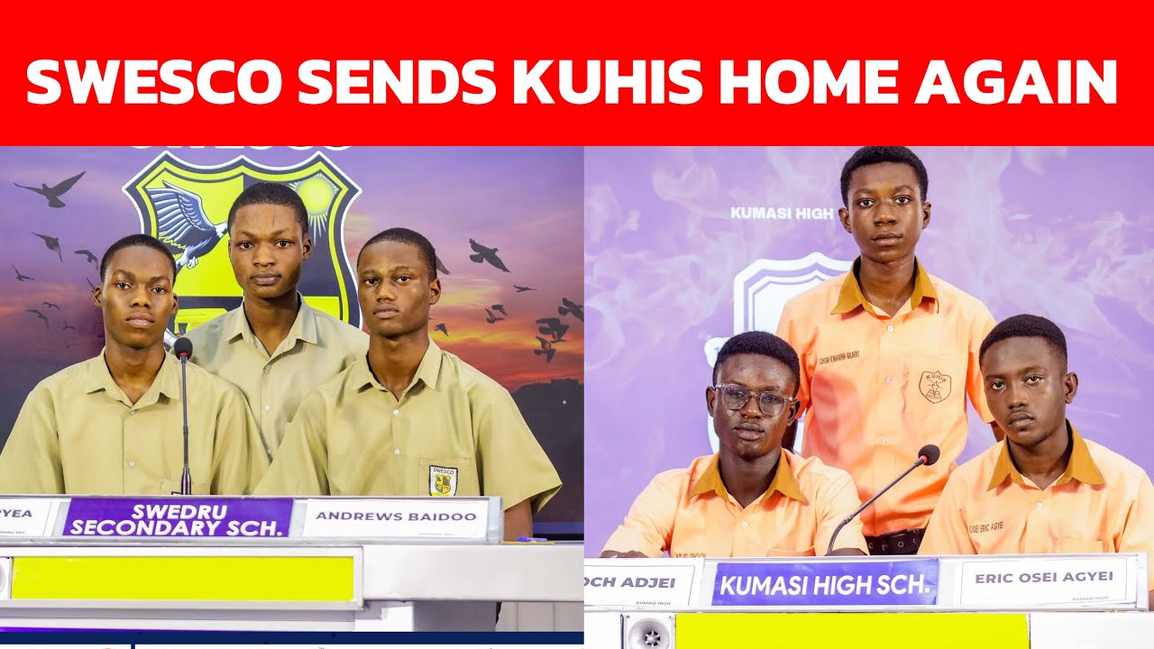 Herh😭💔 How Swesco Painfully Sent KUHIS home Again | #NSMQ2025 - YouTube