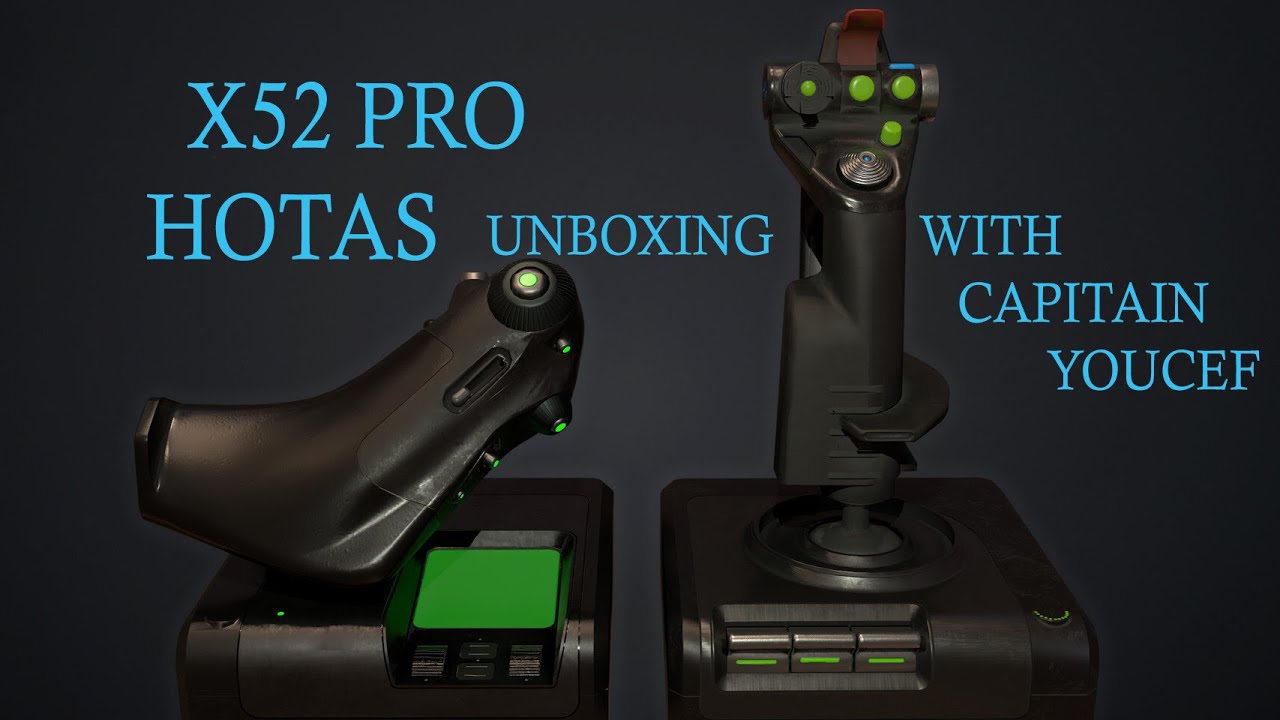 Finally i got my Logitech X-52 Pro flight control HOTAS, Unboxing and ...