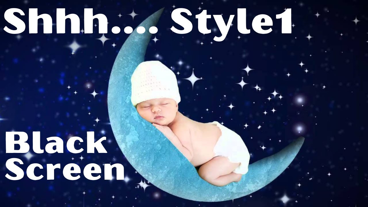 Shushing sound for babies - style 1 - YouTube