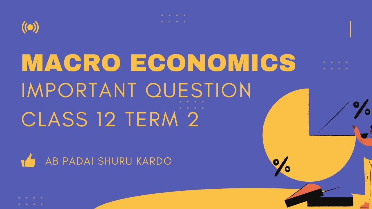 Important question of economics class 12 2022 term 2 | Economics class ...