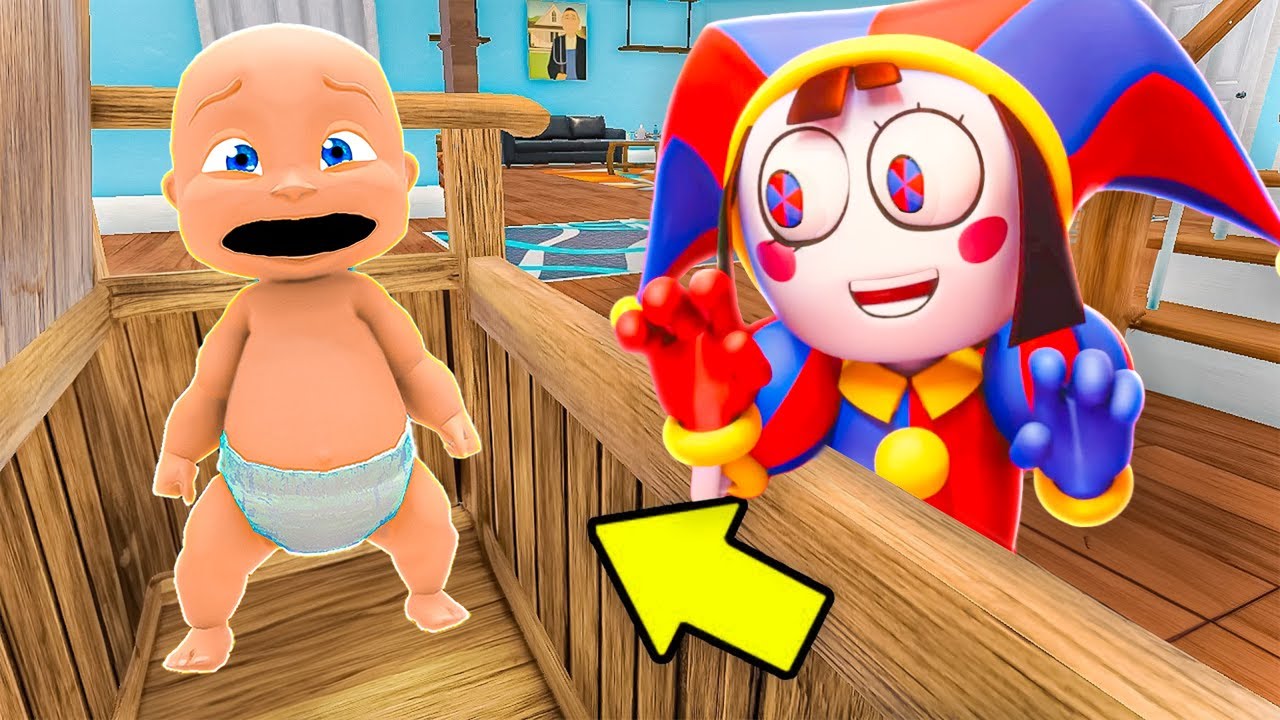Baby and POMNI Play Hide and Seek! - YouTube