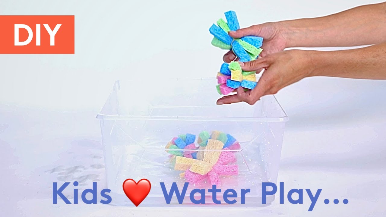 DIY Sponge Ball Bin 💧 | Lovevery - YouTube
