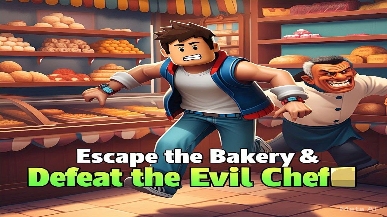 ROBLOX MISSION IMPOSSIBLE! Escape the Bakery & Defeat the Evil Chef ...