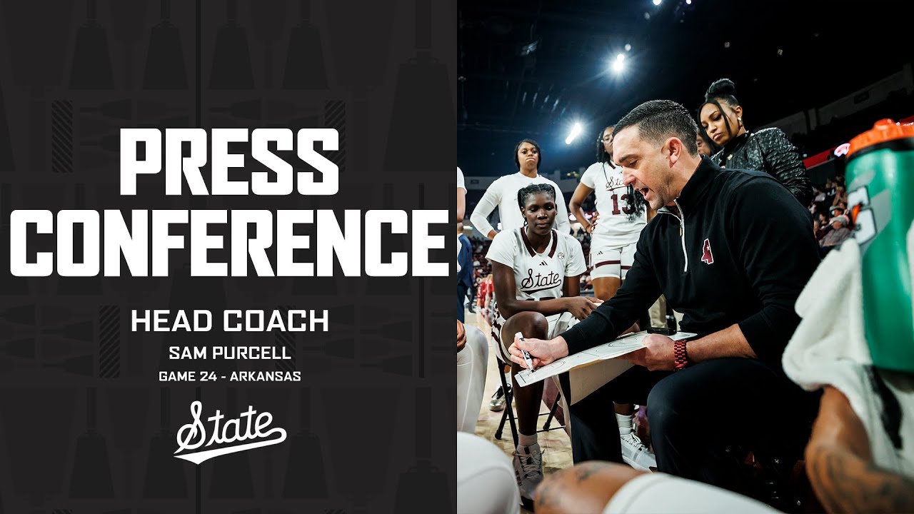 WOMEN'S BASKETBALL | Head Coach Sam Purcell Press Conference - 2/6/25 ...