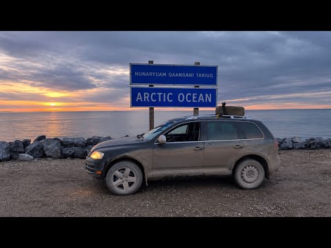 Ich bin mit meinem unzuverlässigen V10-Diesel-VW zum Arktischen Ozean gefahren
