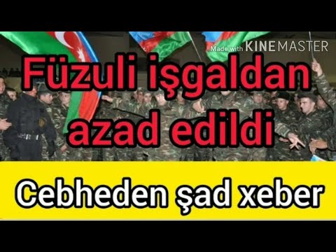 Füzuli Şəhəri İşğaldan Azad Edildi!!!