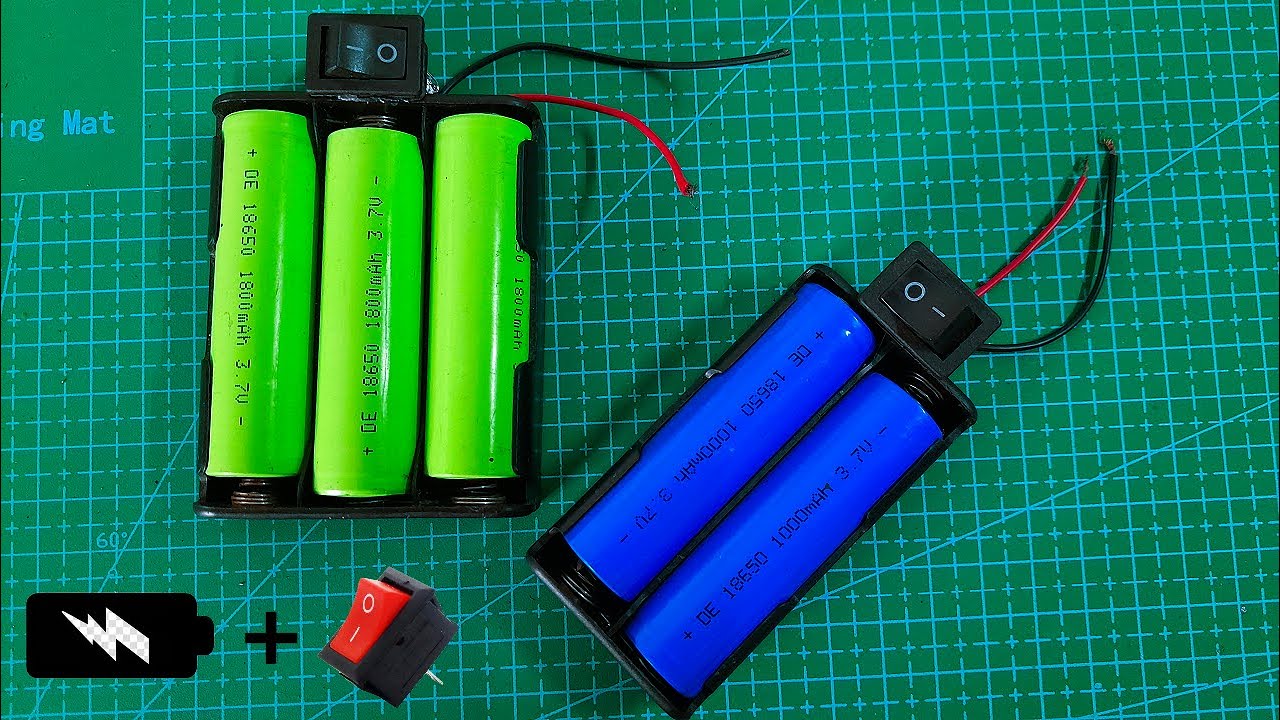 How to Connect an SPST Switch with a 2 X 18650 Battery Holder – DIY ...