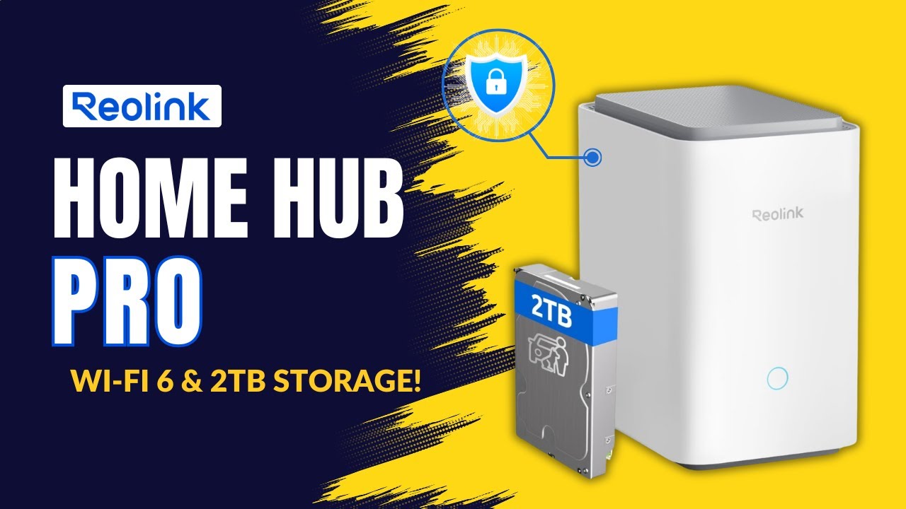 Reolink Home Hub Pro - Wi Fi 6 & 2TB Storage! - YouTube