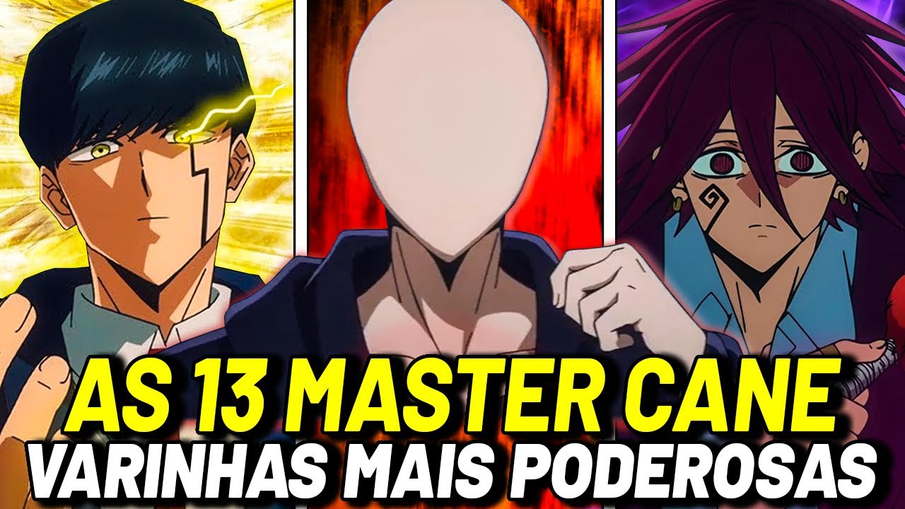TODAS AS 13 VARINHAS MASTER CANE DE MASHLE EXPLICADAS (varinhas mais ...