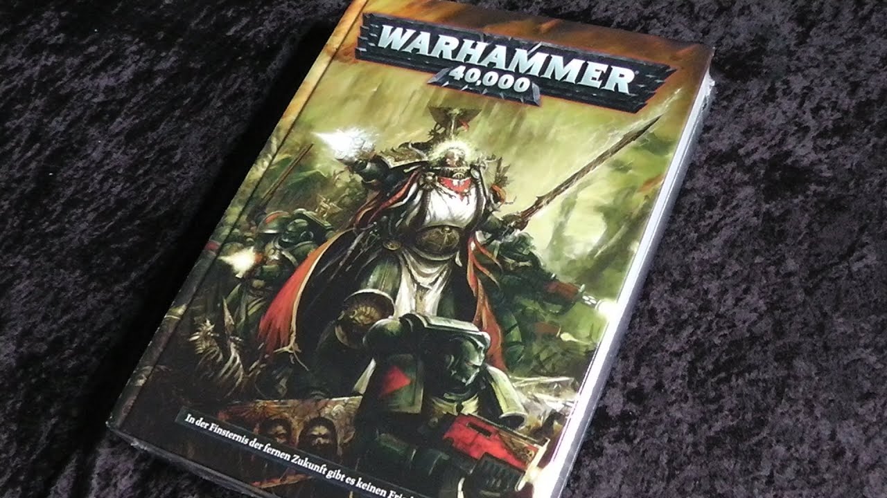 Warhammer 40k 6th edition rulebook a first glimpse - YouTube
