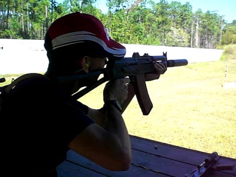 Suppressed AKS-74U Krinkov - YouTube