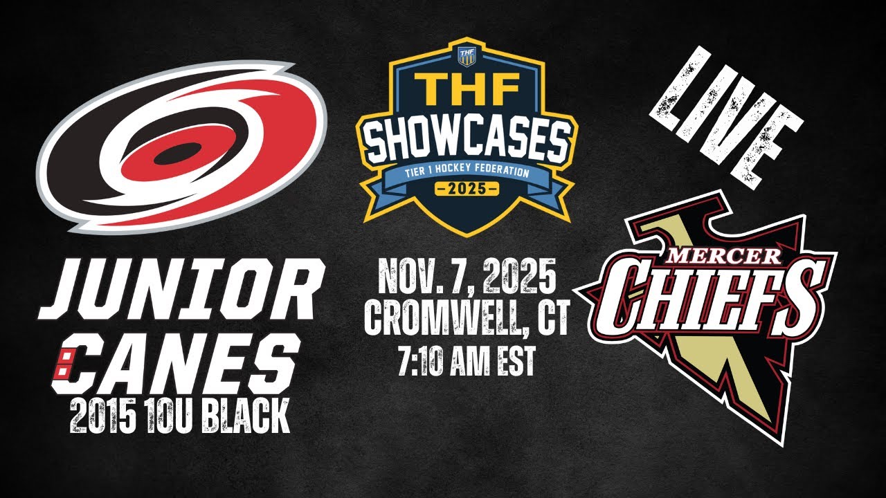 Jr. Canes 10U Black (2015) v. Mercer Chiefs - Nov. 7, 2025 - YouTube