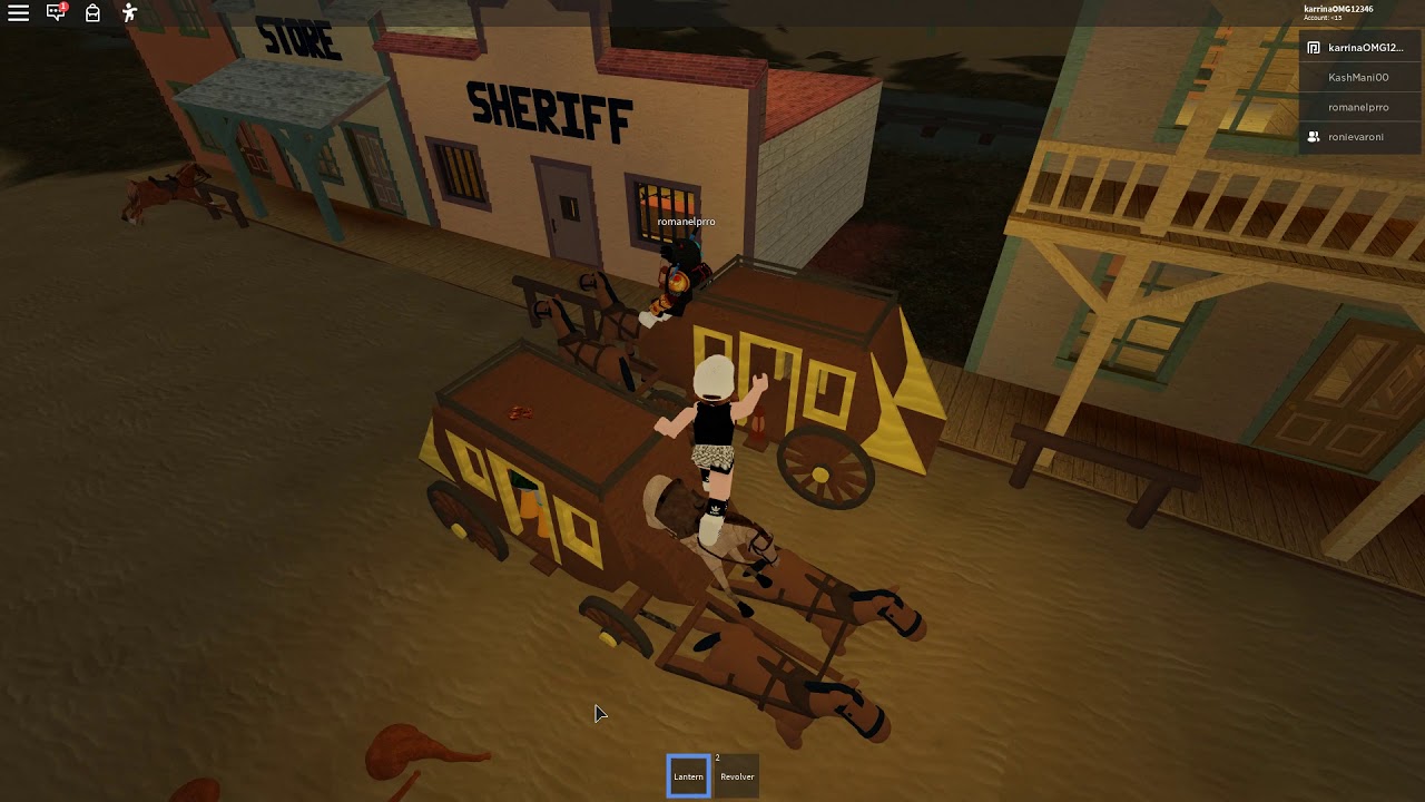 I visited the Wild West in Red Dead Redemption 2 on Roblox! - YouTube