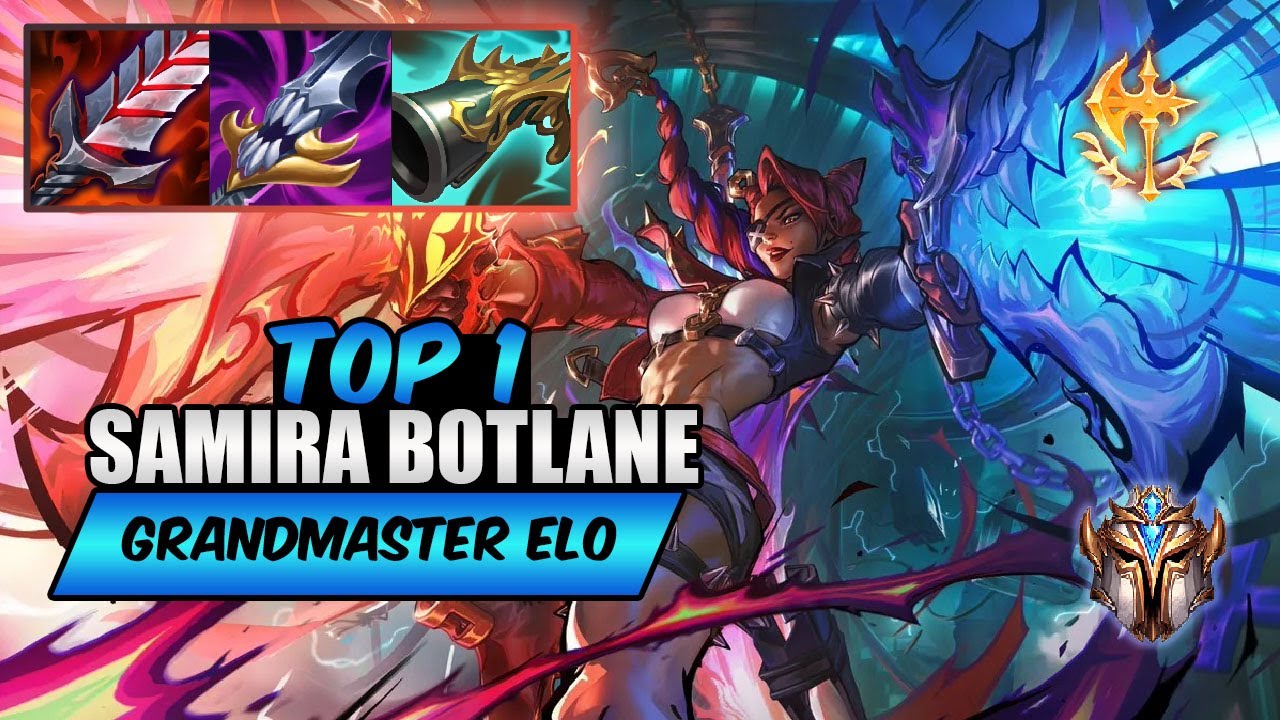 Wild Rift Samira top 1 - S13 Challenger rank game + build - YouTube