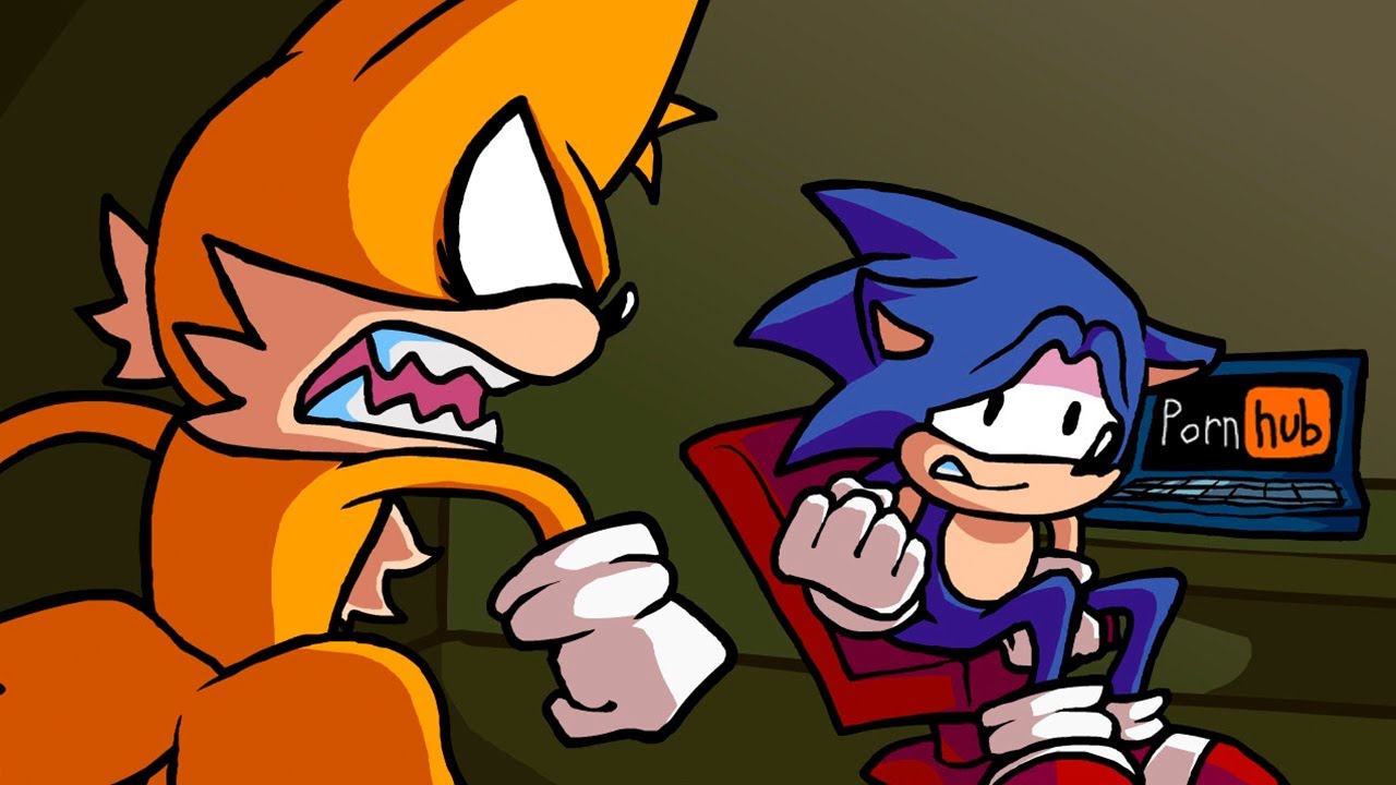 Hey Sonic what's up, OH GOD WHAT ARE YOU DOING! but It's Pornhub (FNF ...