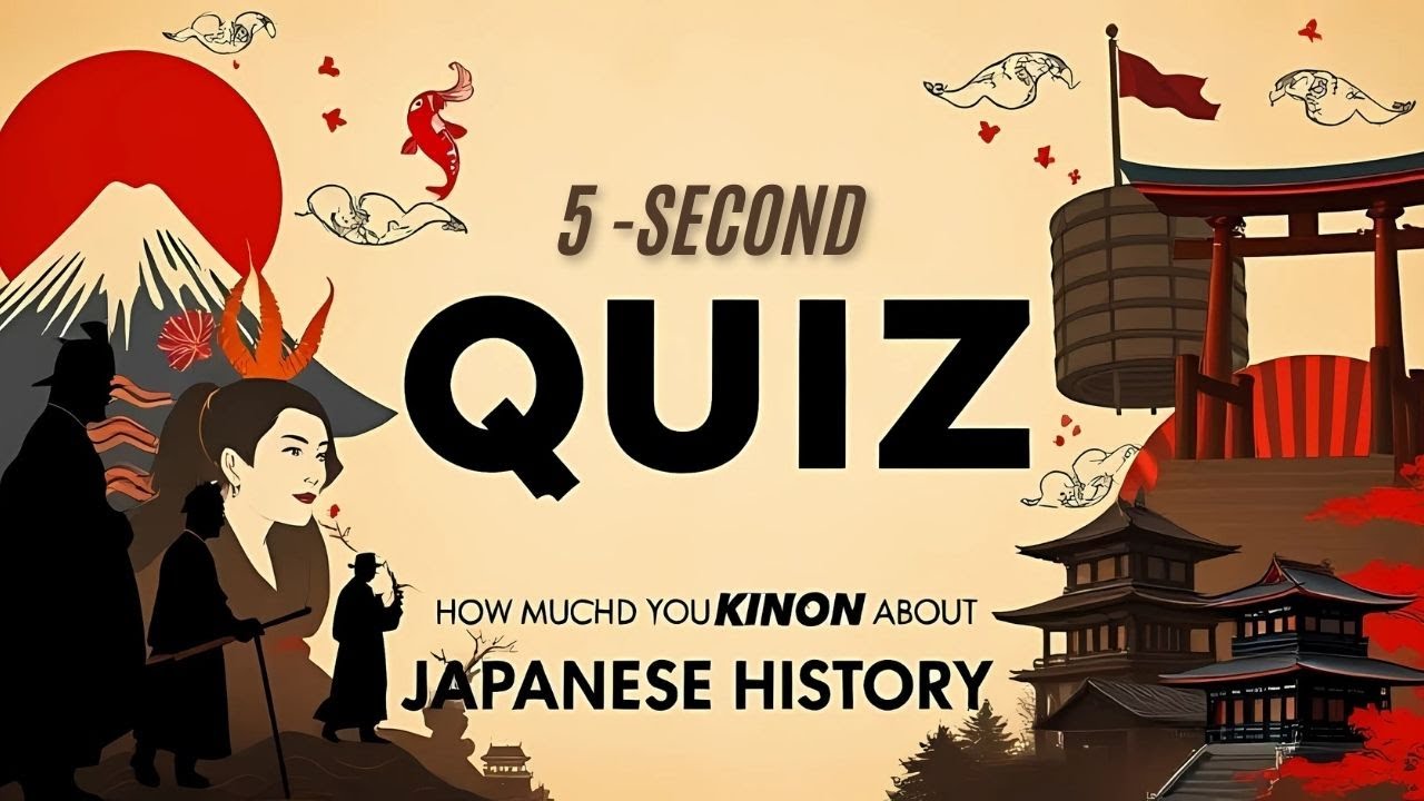 TEST YOUR KNOWLEDGE! The Ultimate Japan History Quiz - Can You Get 10/ ...