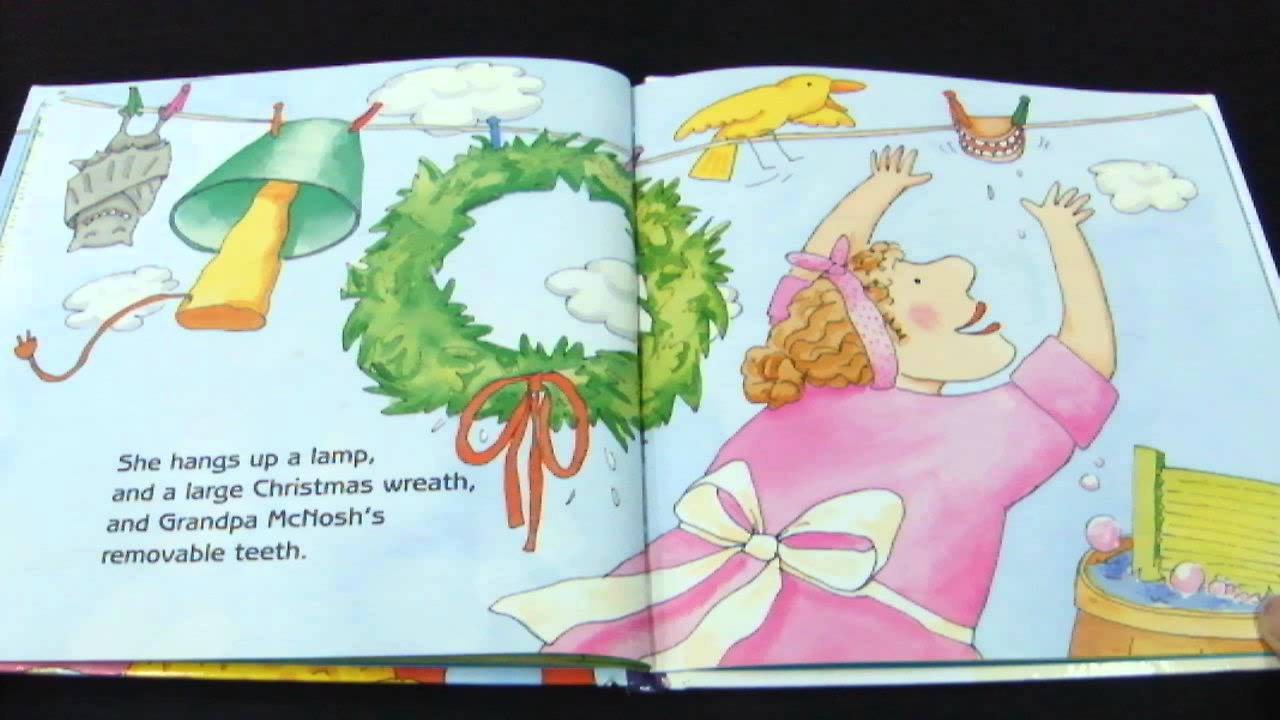 Mrs McNosh hangs up her wash - YouTube