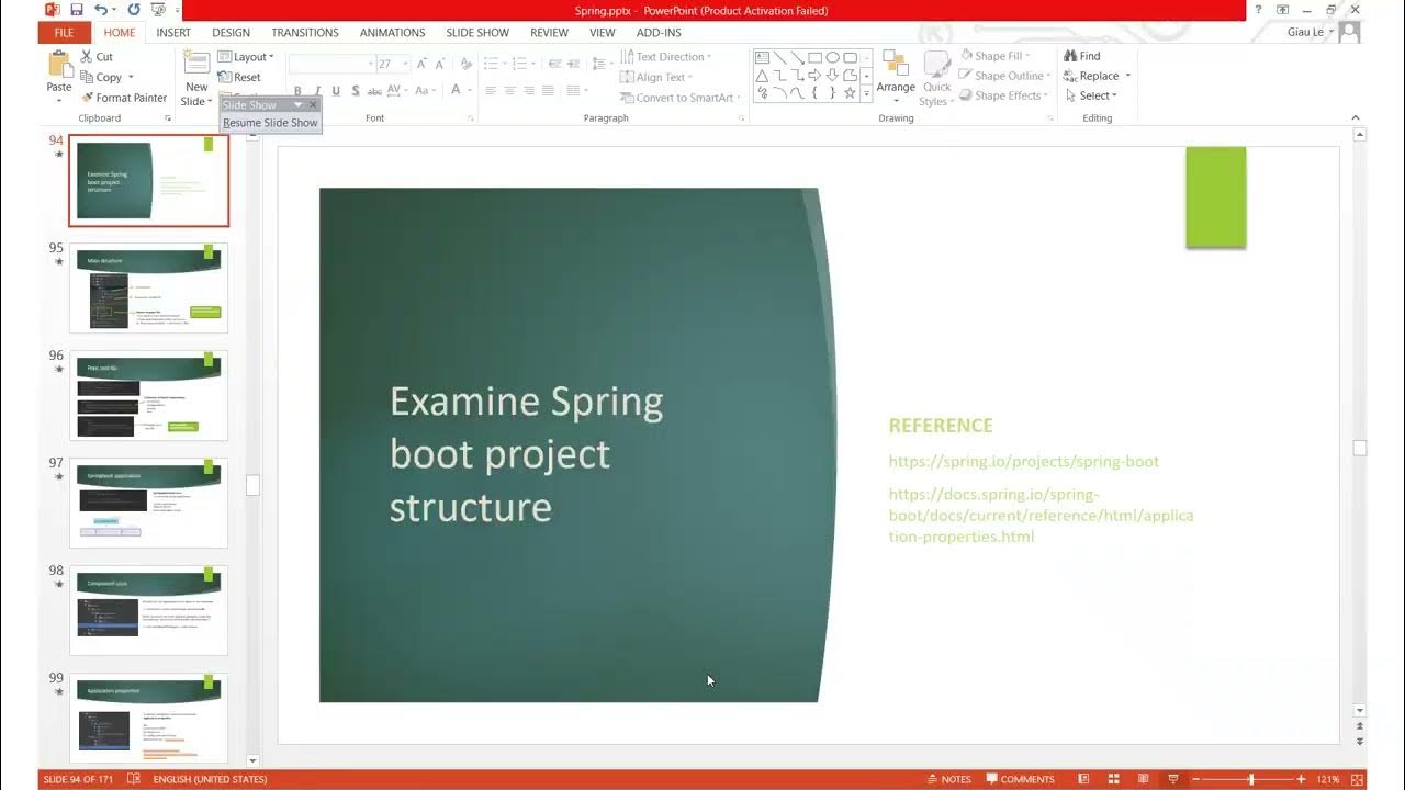 #springboot #springframework | Examine Spring boot project structure ...