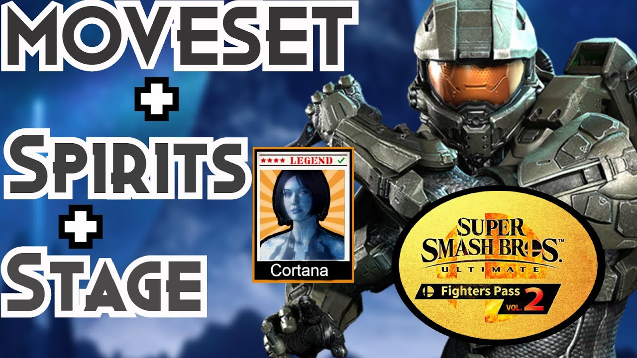 MASTER CHIEF Smash Bros Ultimate DLC Potential (Moveset, Spirits, Stage ...