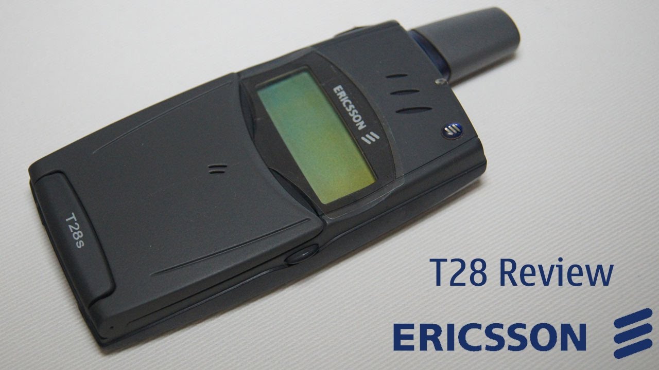Phone Nostalgia Episode 1: Ericsson T28 Review - YouTube