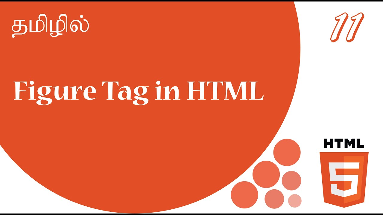 Figure Tag in HTML | Tutorial in Tamil | Tamil Programmer - YouTube