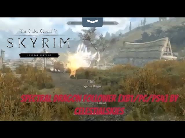 Spectral Dragon Skyrim