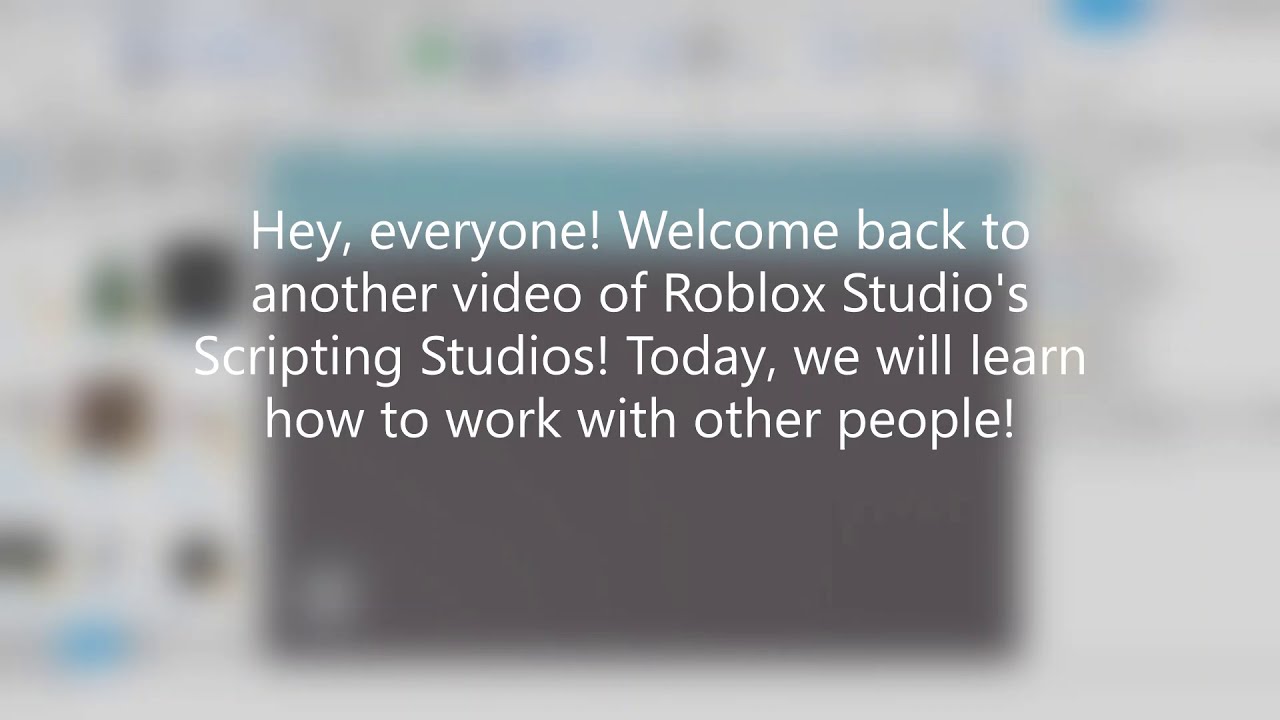 How To Collab! (Roblox Studios) - YouTube