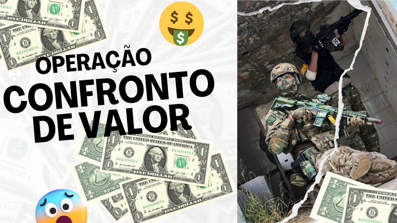 AIRSOFT GAMEPLAY | OPERAÇÃO CONFRONTO DE VALOR | OPERADOR LUIZ - YouTube