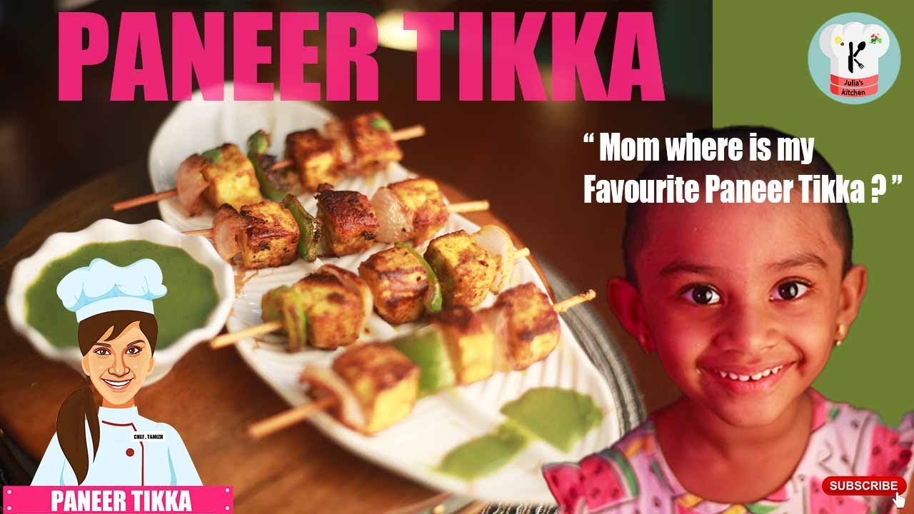 PANEER TIKKA RECIPE | EASY PANEER TIKKA | COOK WITH LOVE - YouTube