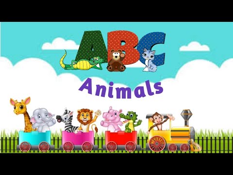 The Alphabet Animals | Learn ABC Alphabet with Animals for kids - YouTube